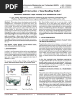 FEA - Optimization of Material Handling Trolley Using Finite Element Analysis | PDF | Stress ...