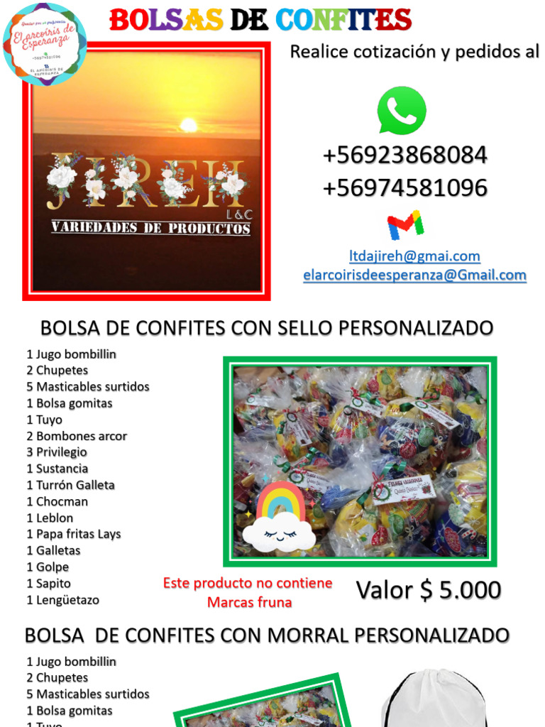 CATALOGO DE BOLSAS CACHINALES 2024 | PDF