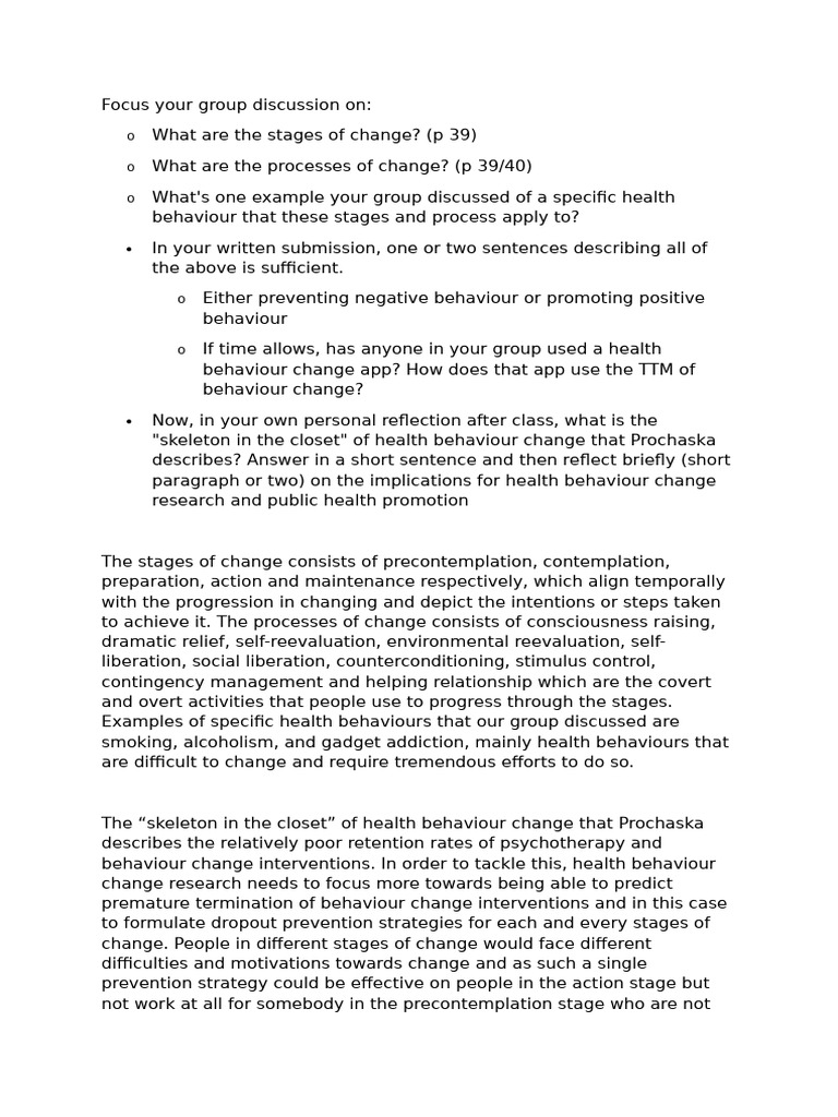 Reflections 2 | PDF | Social Psychology | Psychological Theories