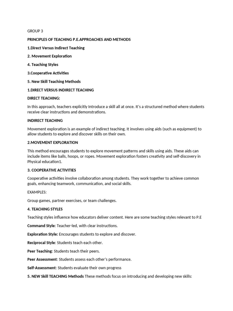 Document | PDF | Learning | Teaching Method