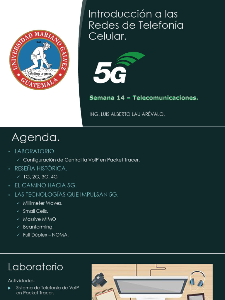 Evolución de Redes Celulares: 1G a 5G | PDF | Gsm | 3 G