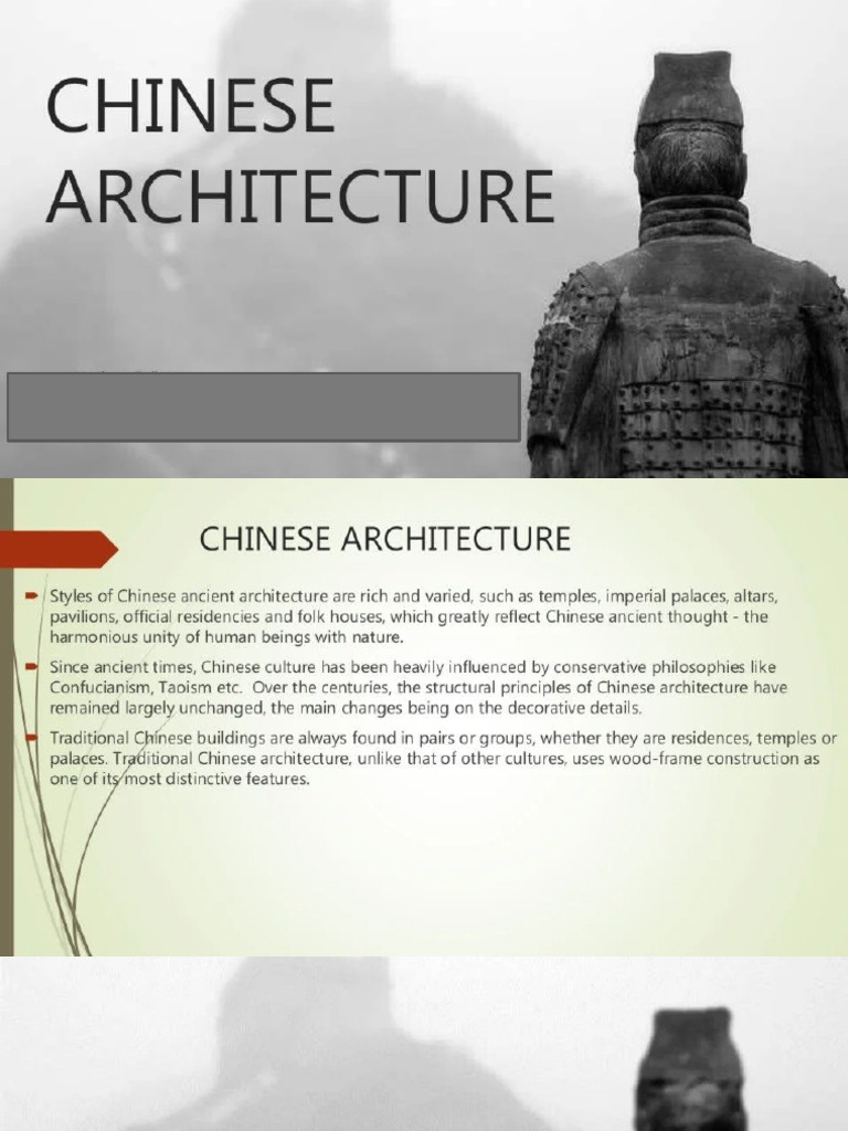 Chinese Architecturee | PDF