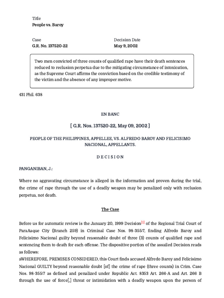 Supreme Court Ruling on Rape Case | PDF | Witness | Crimes