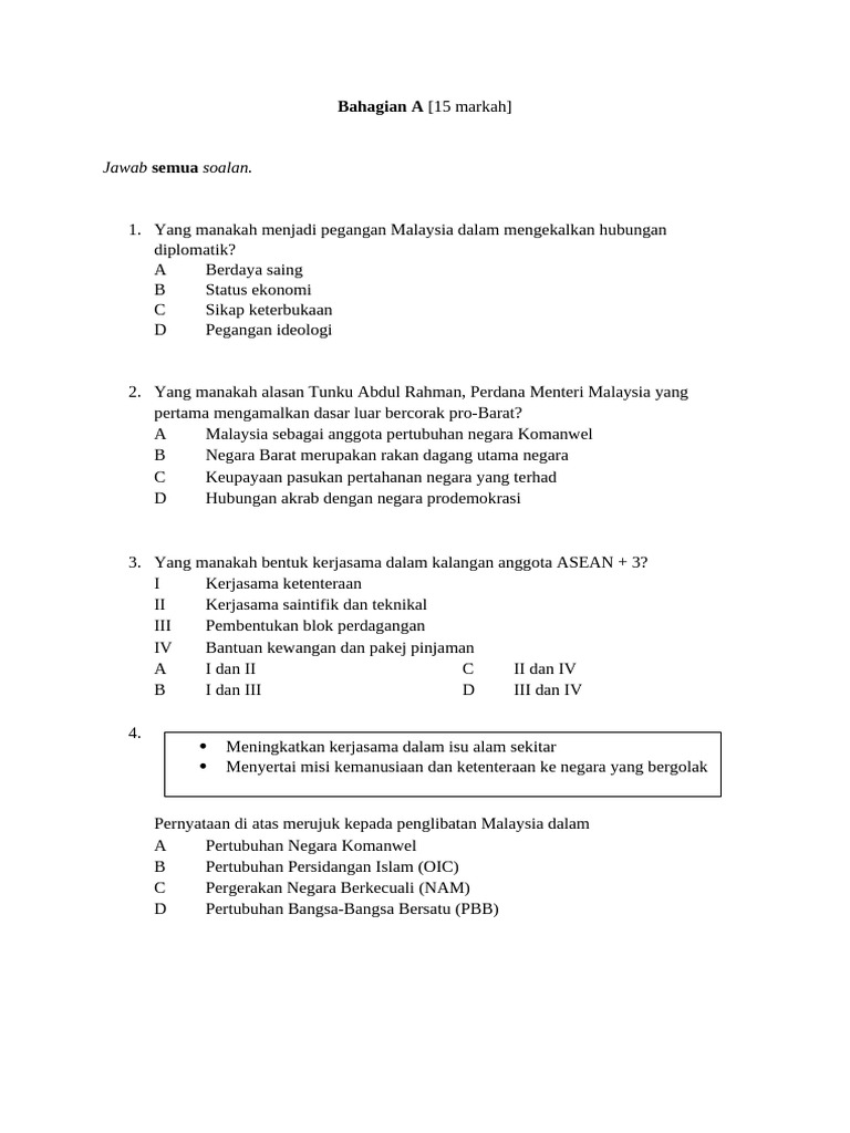 Trial s3 STPM 2021 | PDF