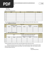 Formulir-F1-06 Perubahan Elemen Data Kependudukan | PDF