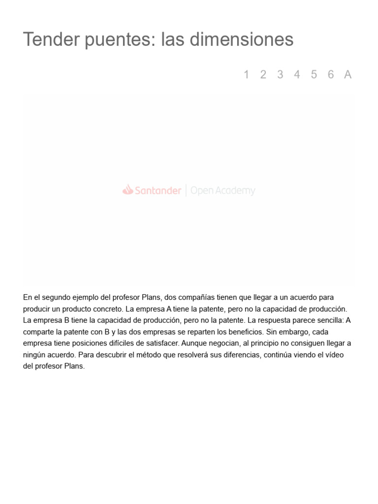 Tender Puentes - Las Dimensiones | PDF | Business | Negocios económicos