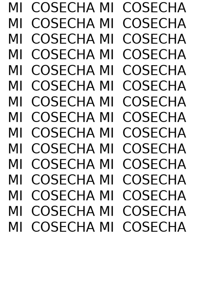 Mi Cosecha Mi Cosecha | PDF | Arte | Religión y espiritualidad