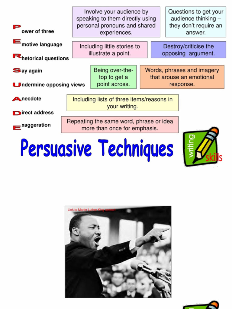 Persuasive Techniques | PDF