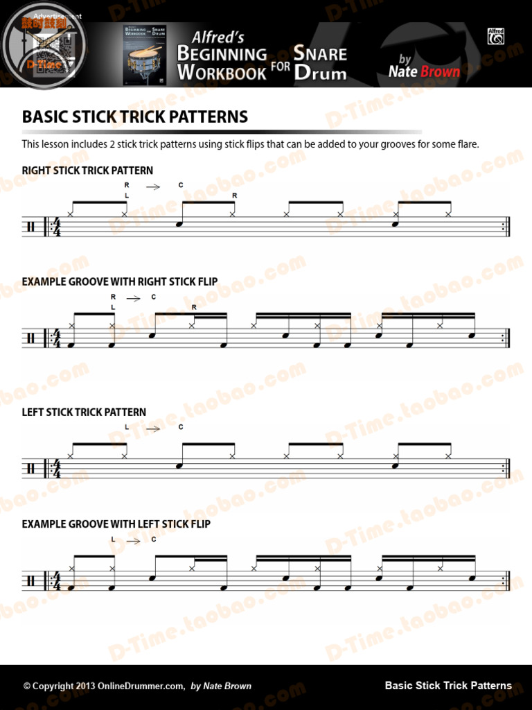Basic Stick Trick Patterns | PDF