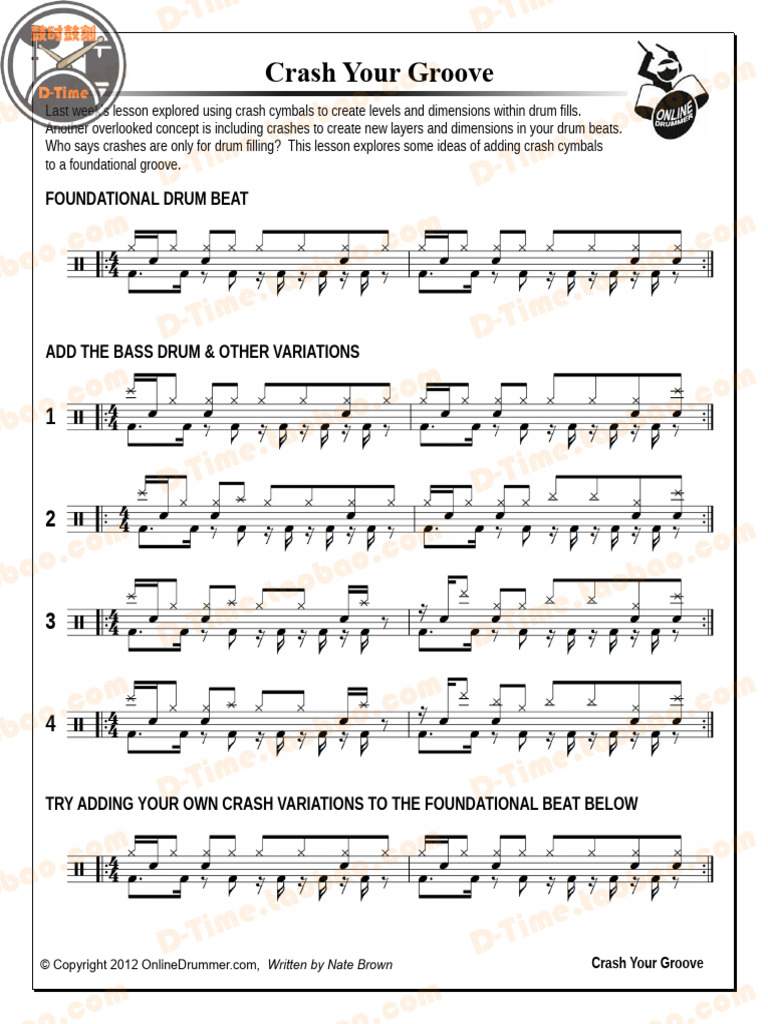 Crash Your Groove | PDF | Popular Music | Musical Forms