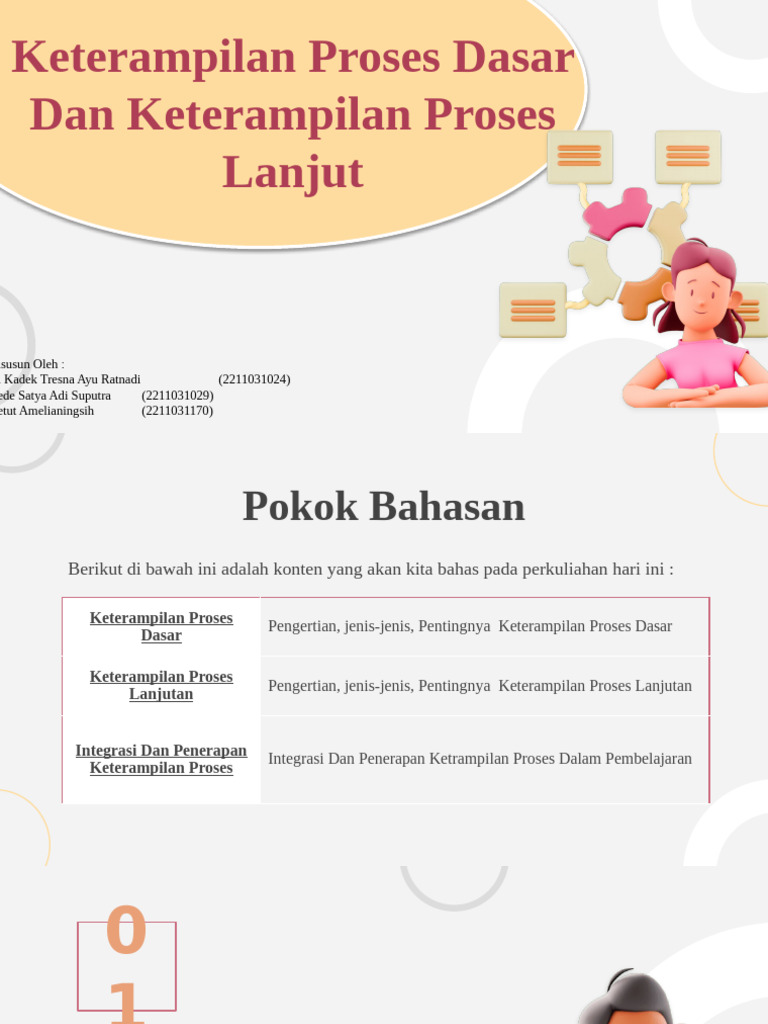 Keterampilan Proses Dasar Dan Keterampilan Proses Lanjut | PDF