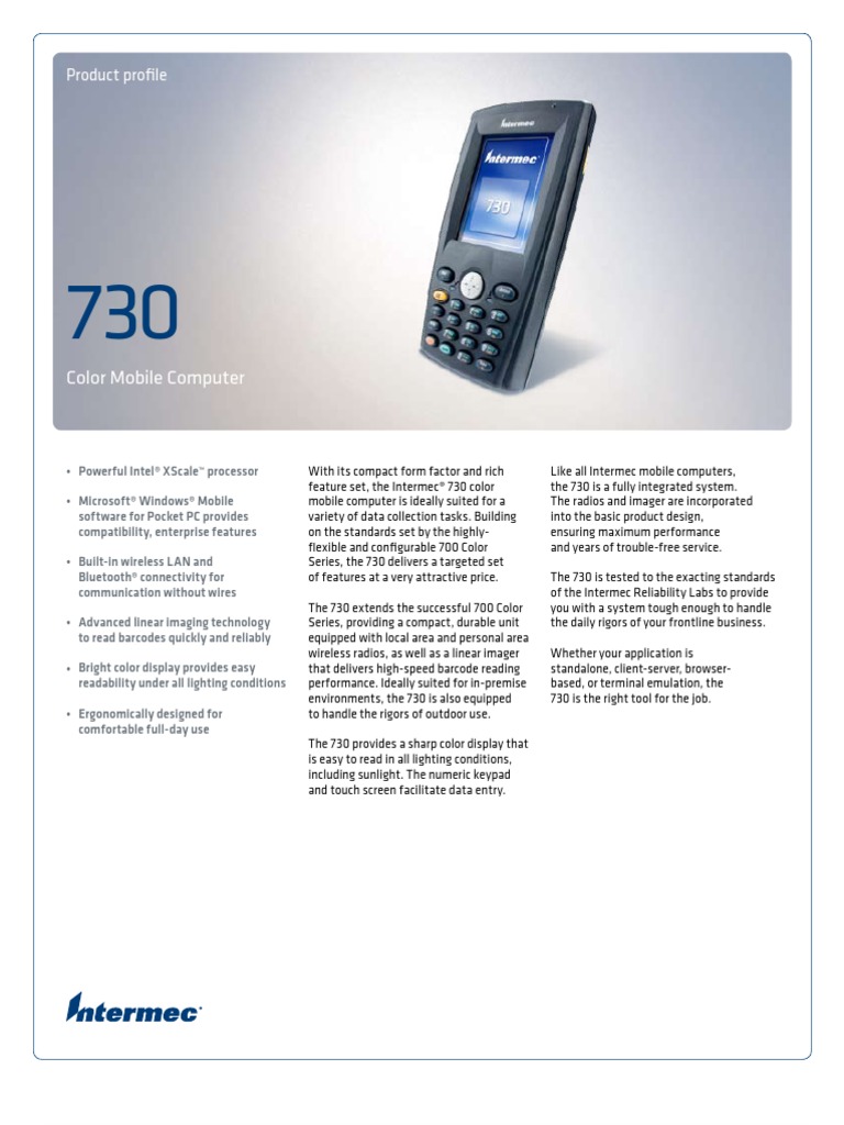 730 Spec Web | PDF | Personal Computers | Bluetooth