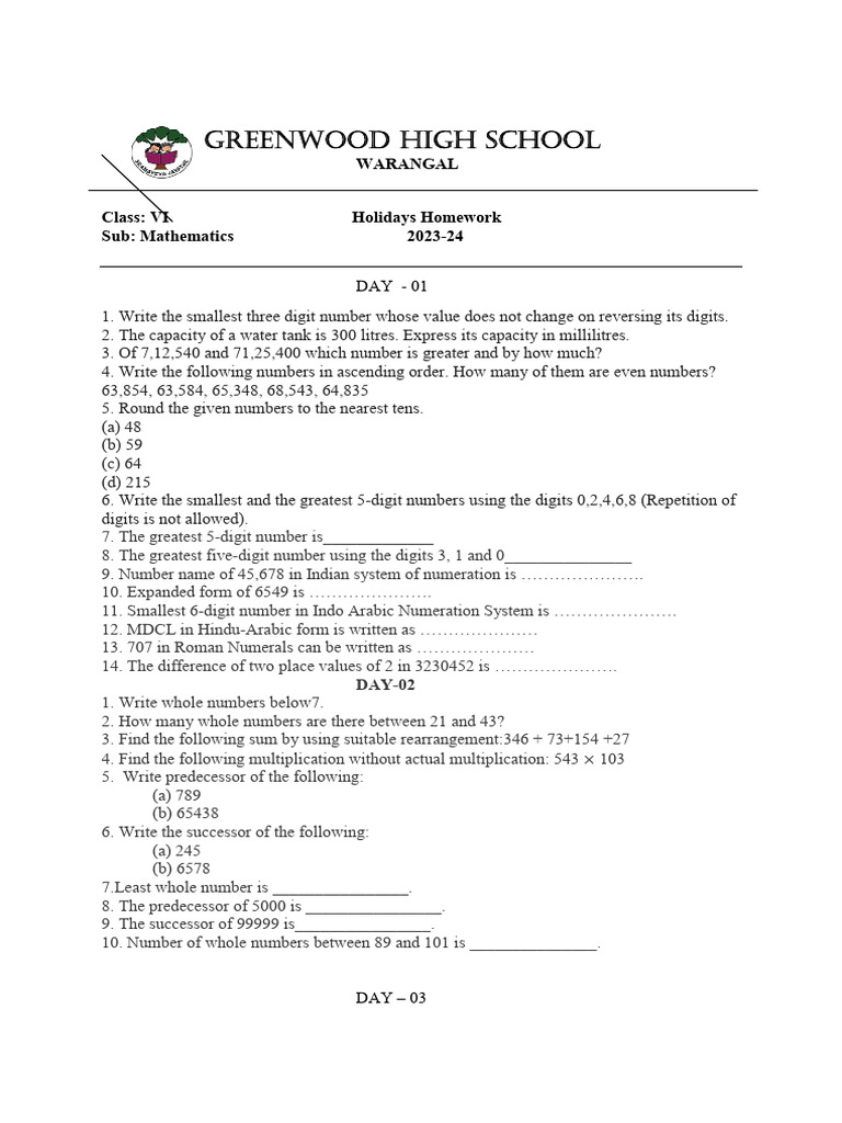 Class 6 Maths | PDF | Triangle | Circle