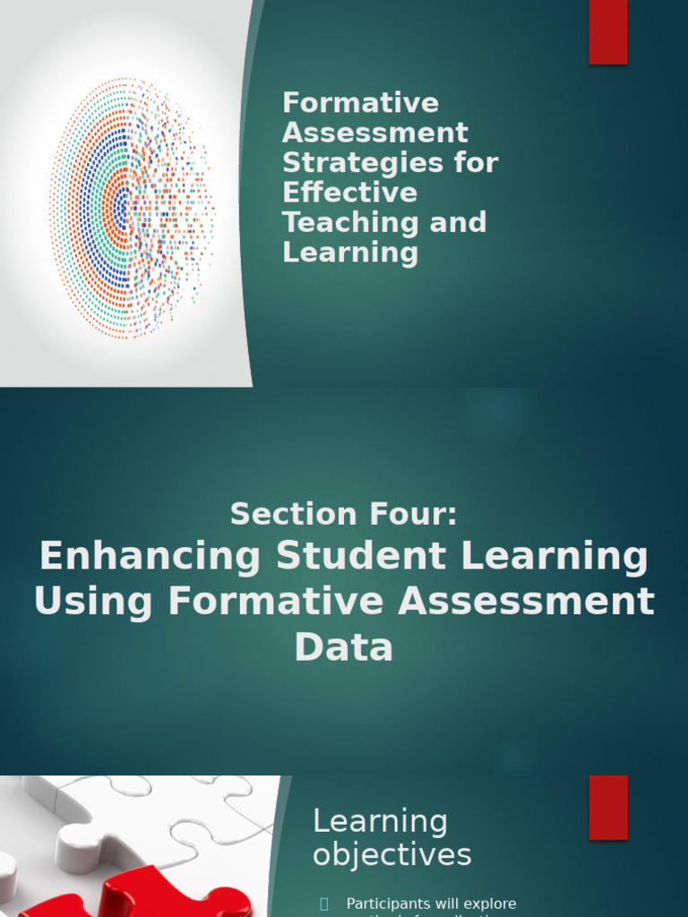 Enhancing Learning with Formative Assessment | PDF | Educational ...