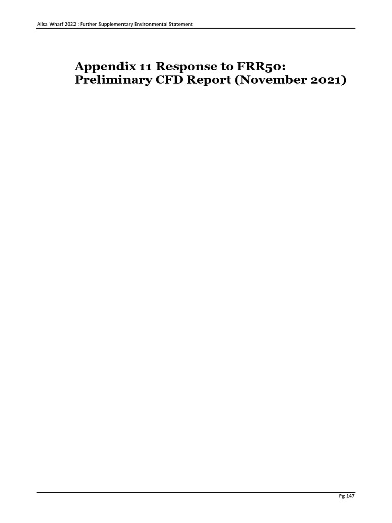 Environmental Statement Further Environmental Information - Appendix 11-1882619 | PDF ...