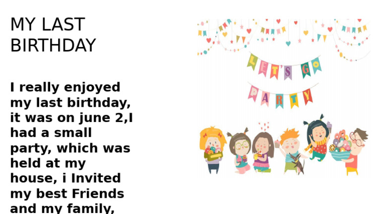 My Last Birthday | PDF