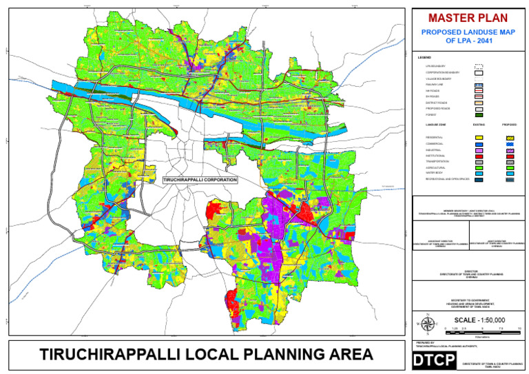 Trichy Master Plan 2041 Overview | PDF | South India | Tamils