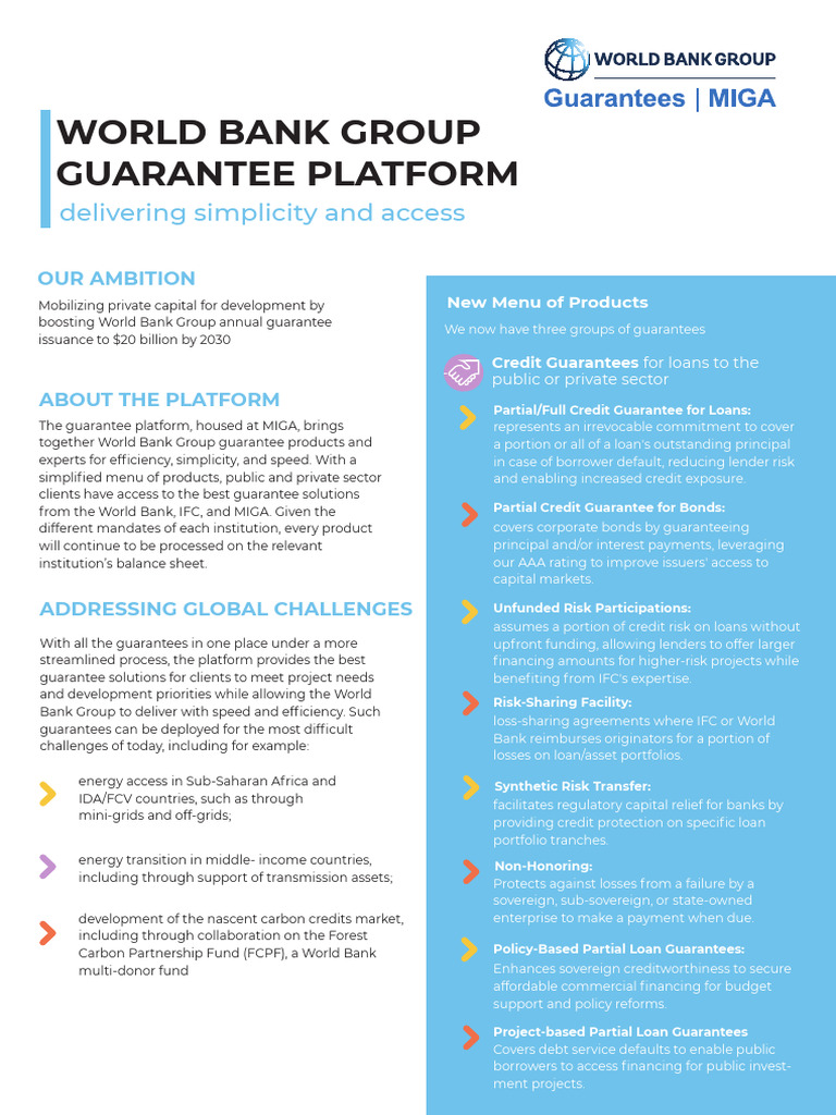 Guarantee Platform - July2024 | PDF | Finance & Money Management | Credit