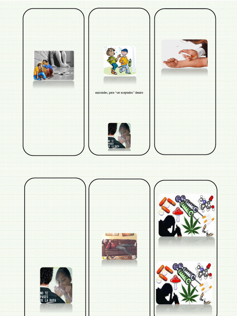 Triptico de Las Drogas | PDF | Drogas | La dependencia de sustancias