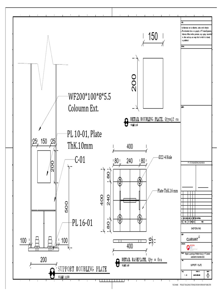 2024.01.23 SHOP DRAWING WORKSHOP SMELTER-ASUKA - ADD - Doubling | PDF