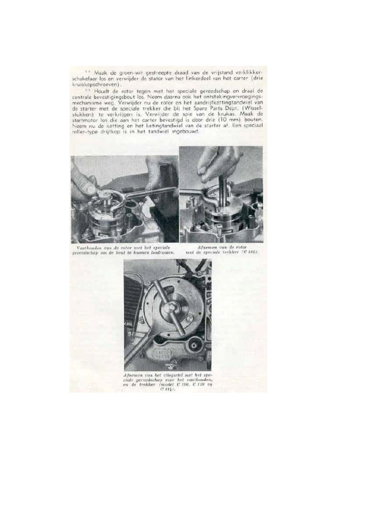 Honda c100 c102 c110 c114 Manualshop kb-10 | PDF