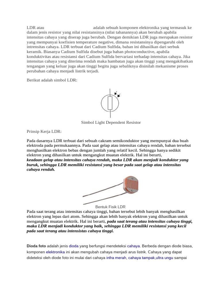 LDR Atau | PDF