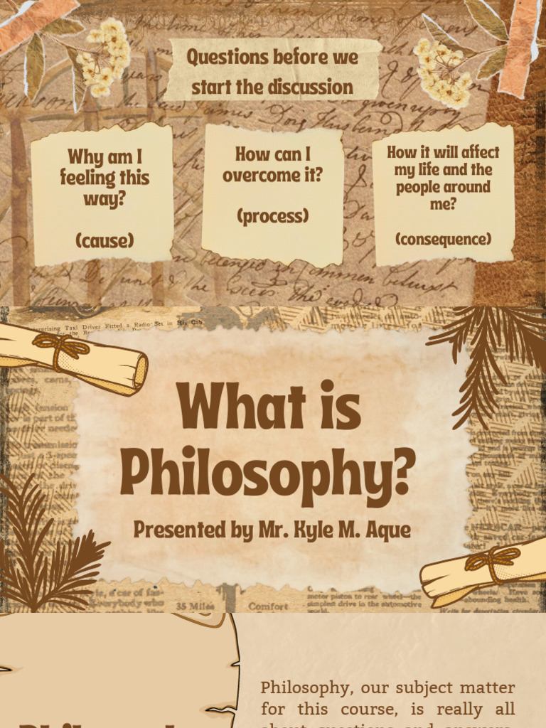 Philosophy Lesson 1 - 20240808 - 003509 - 0000 | PDF | Liberal Arts ...