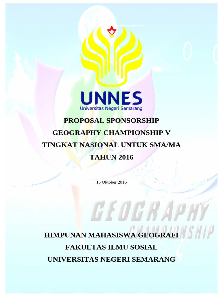 Proposal Geochamp | PDF