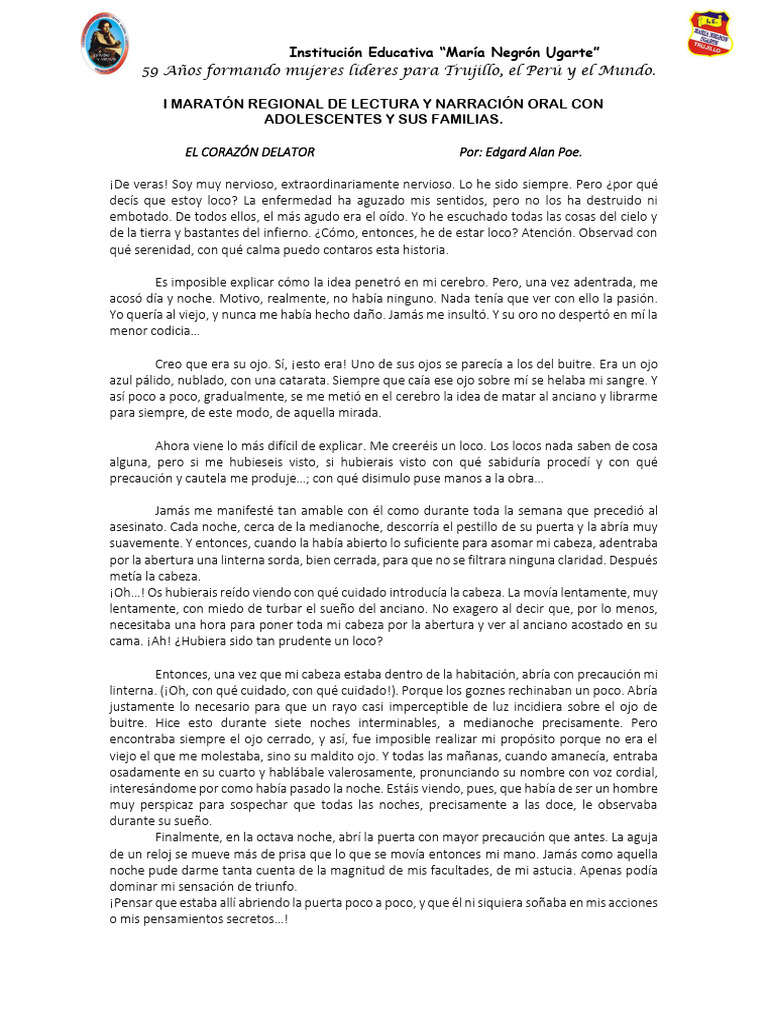 El Corazón Delator | PDF