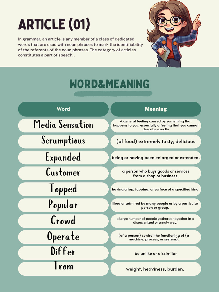Article 1 Complete | PDF | Phrase | Semantic Units