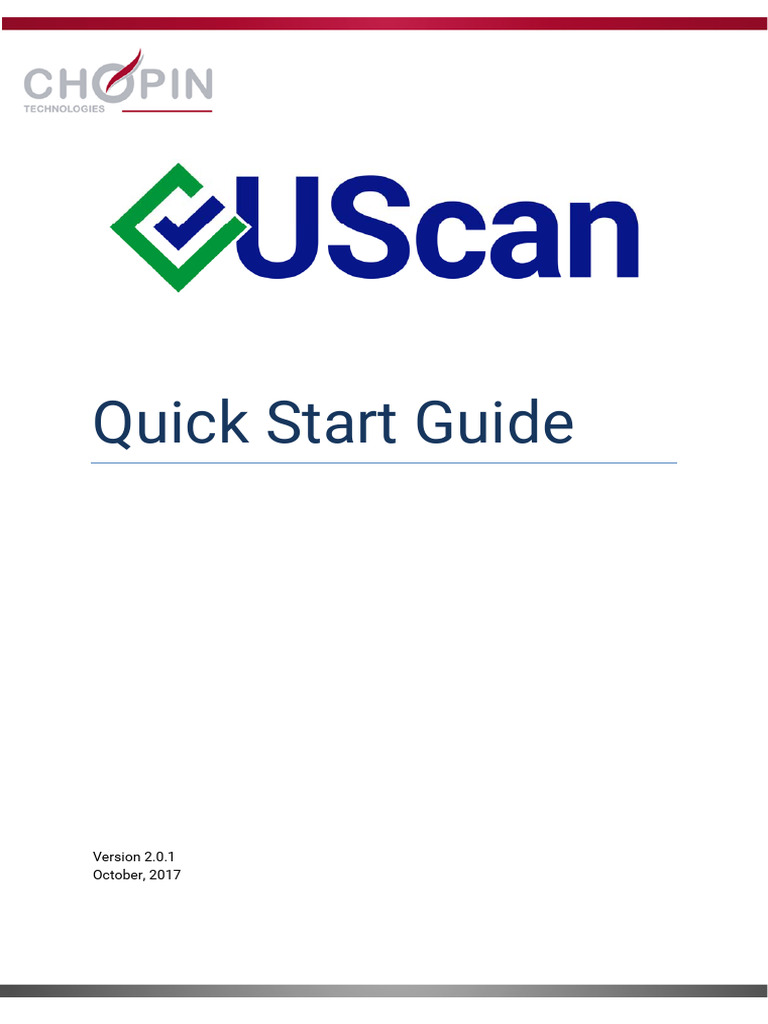 UScan Quick Start Guide CT | PDF | Icon (Computing) | Button (Computing)
