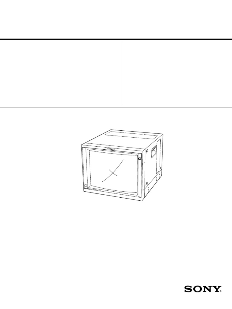 Sony PVM 20L5 14L5 Service Manual | PDF | Vacuum Tube | Computer ...