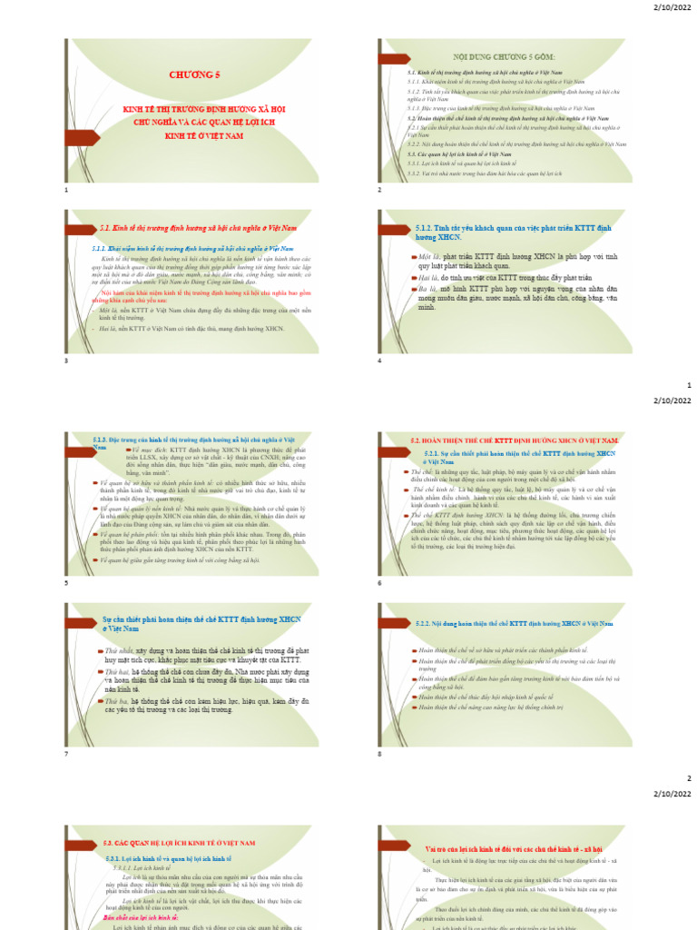 KTCT Chương 5 (4 Sline) | PDF