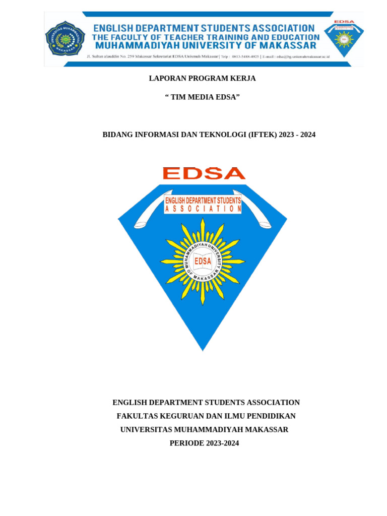 LPJ Proker Tim Media Edsa | PDF