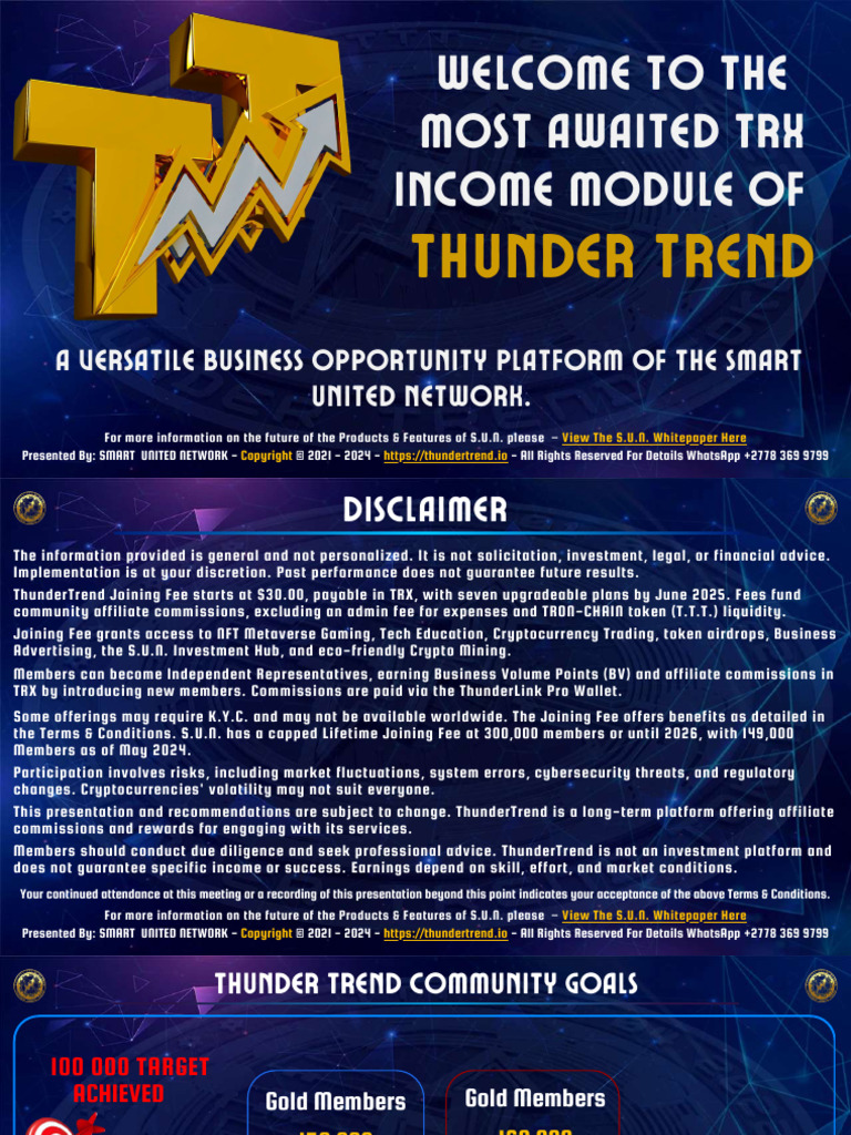 Latest Thunder Trend 2024 Presentation - 241023 - 072831 | PDF ...