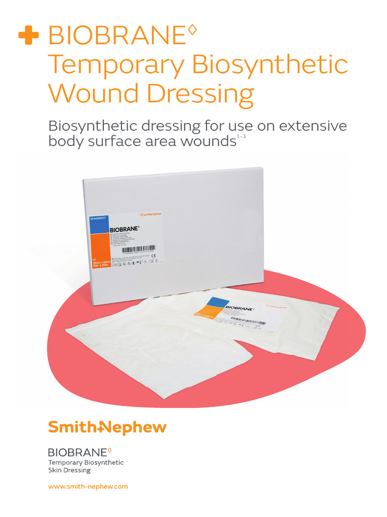 BIOBRANE Single Sheet 0522 | PDF | Wound | Burn
