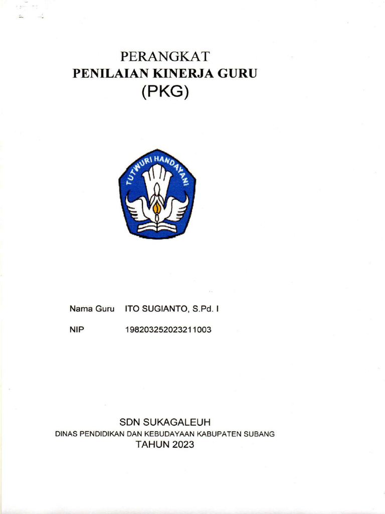 Dokumen PKG 2023 | PDF