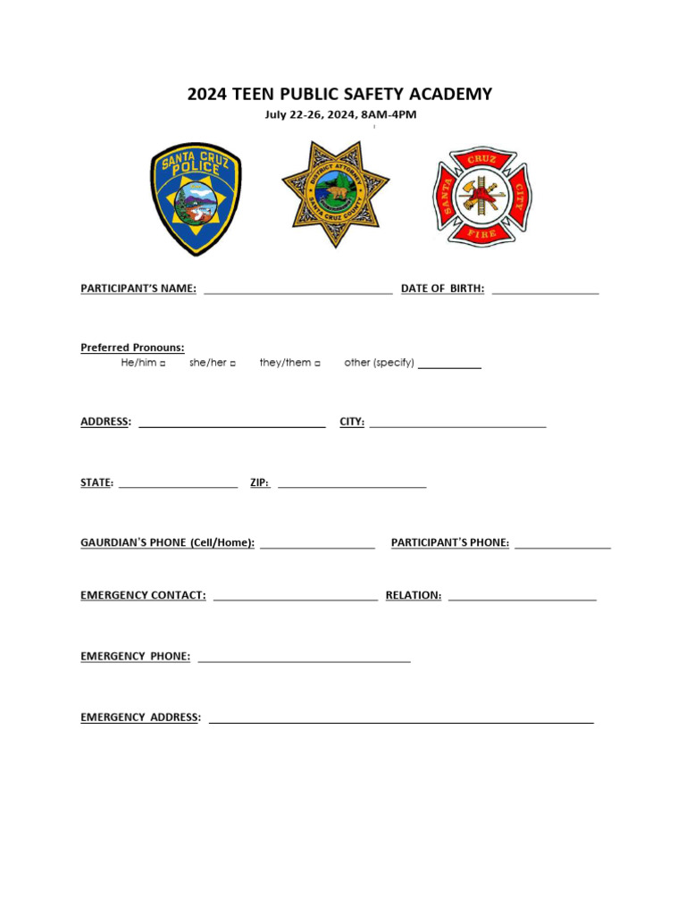 2024 Ta Registration Form English | PDF | Indemnity | Justice