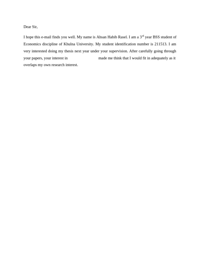 E Mail Template Pdf