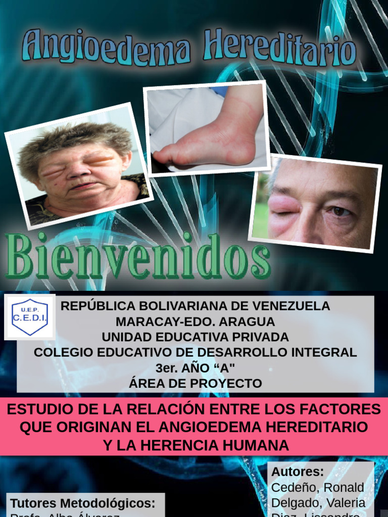 Angioedema Hereditario | PDF | Mutación | Herencia
