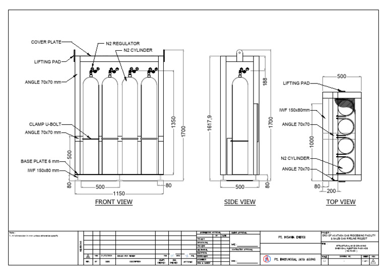 Chemical Injection SKID - N2 Rack | PDF