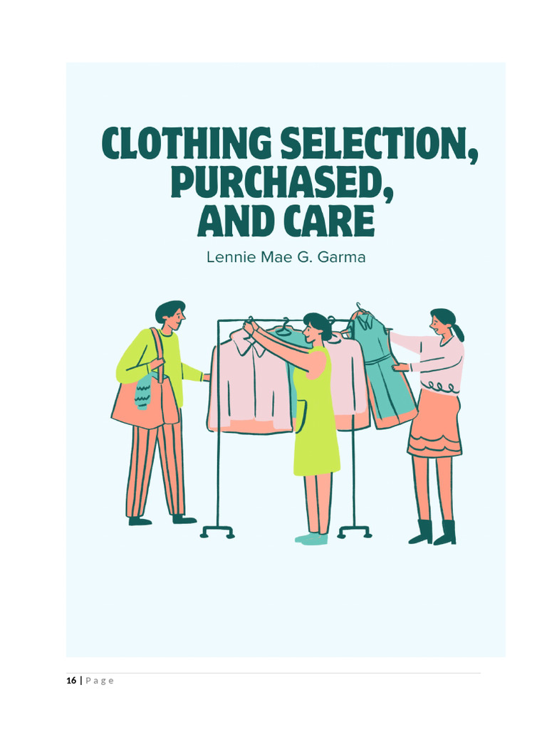 Selecting Clothes That Suit You | PDF | Clothing | Trousers