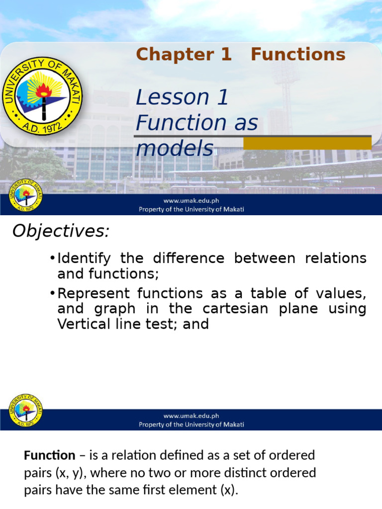 Gen Math Functions 1 | PDF | Function (Mathematics) | Mathematical Objects