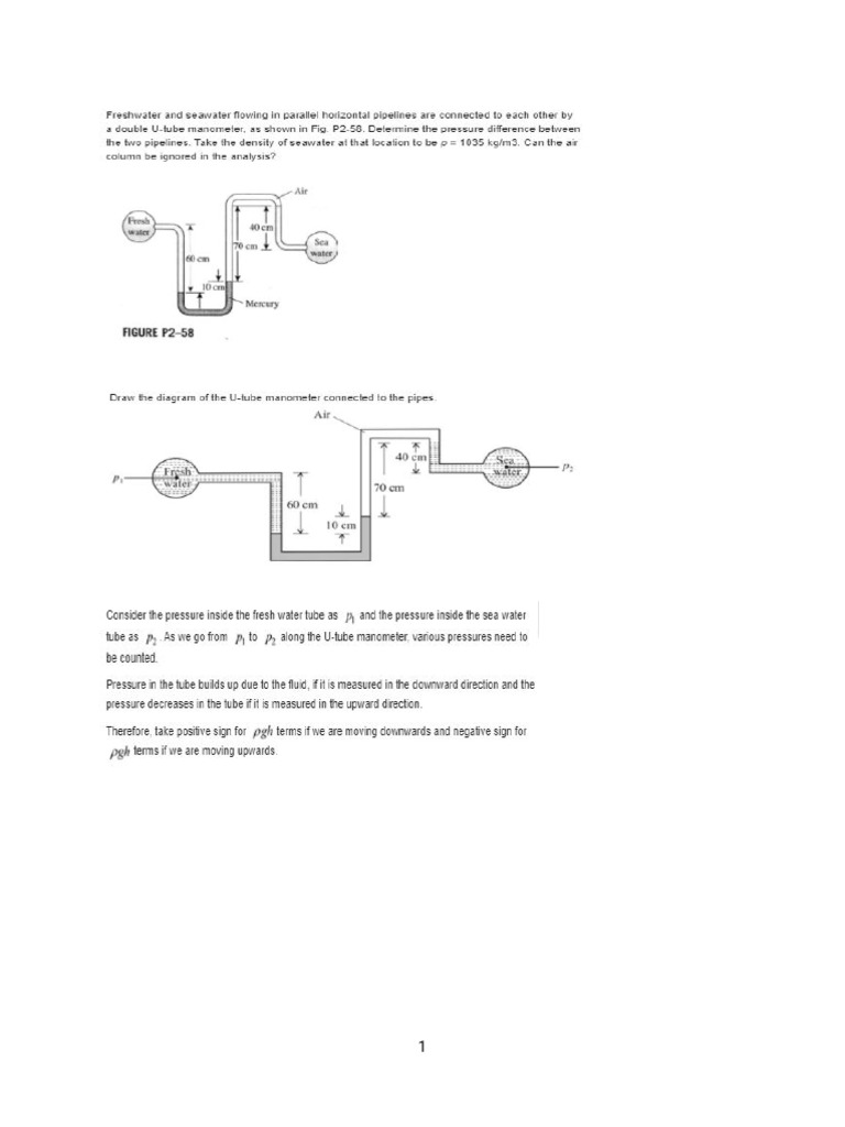 number 3 fluid mechanics assignment | PDF number 3 fluid mechanics assignment | PDF