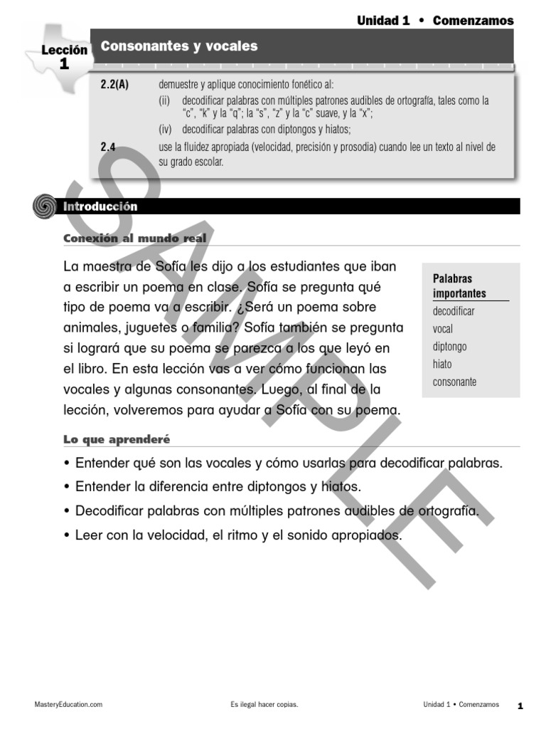TX Teks Reading 2nd SP g2 | PDF | Vocal | Fonética
