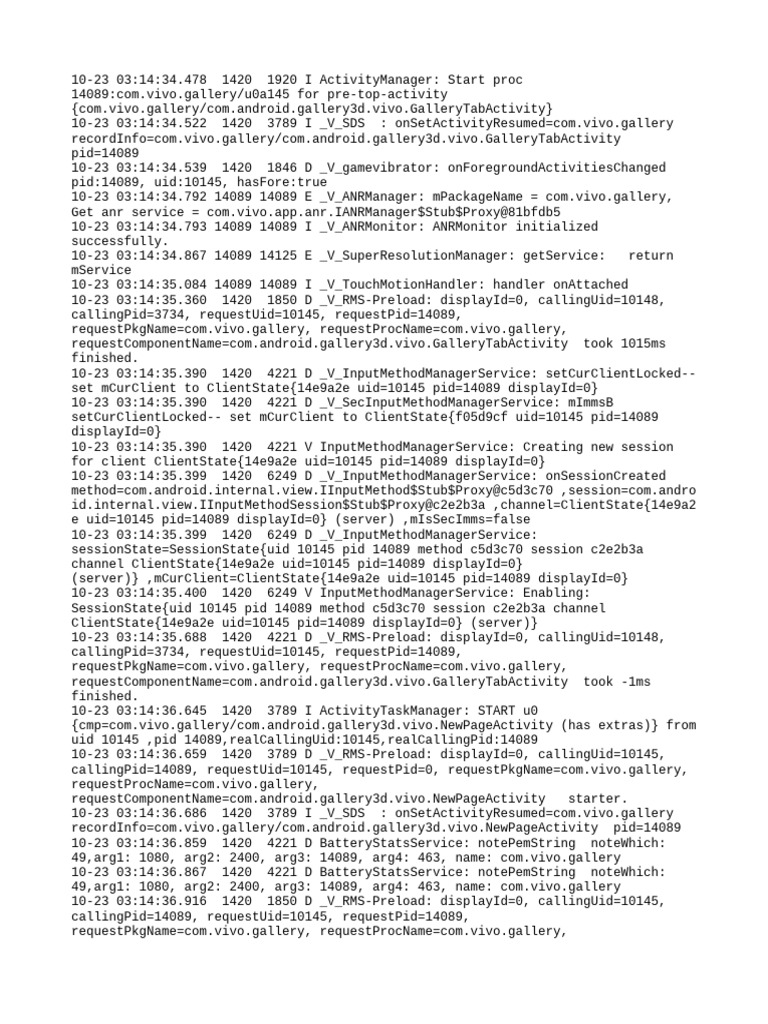 Log | PDF | Data Management | Computing Platforms