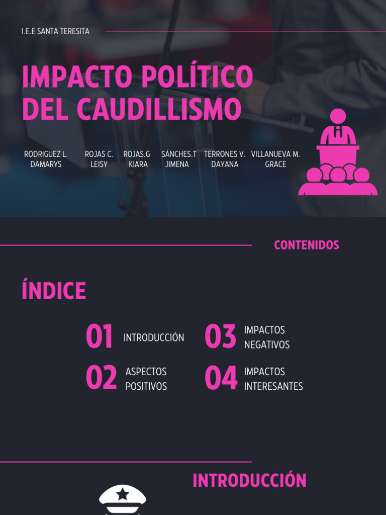 Impacto político del Caudillismo | PDF | Autoritarismo | Ciencias Políticas