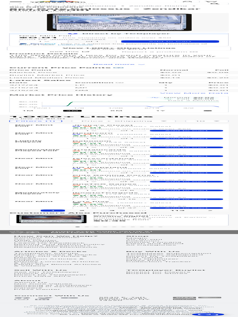Sea Gate Colossus - Zendikar Rising - Magic The | PDF | Trading Cards