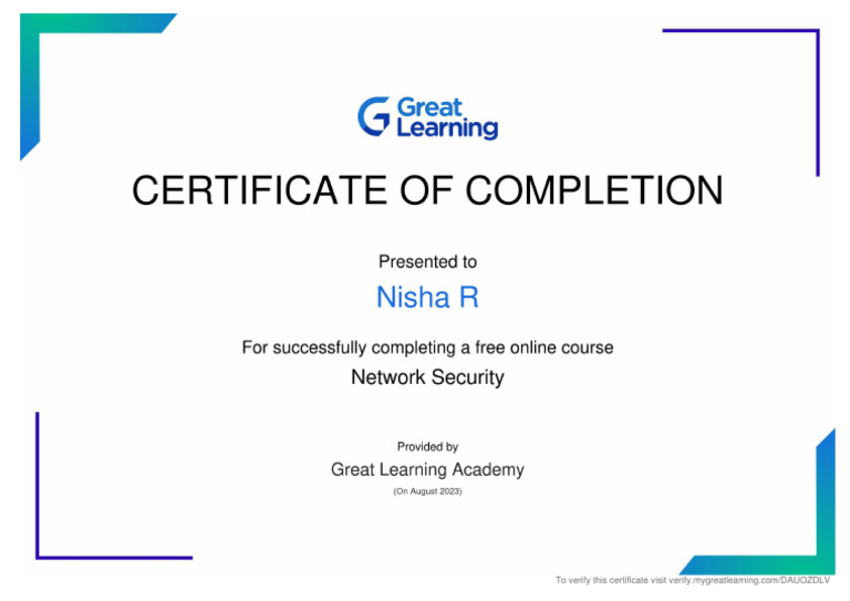 Network Security Certificate PDF | PDF