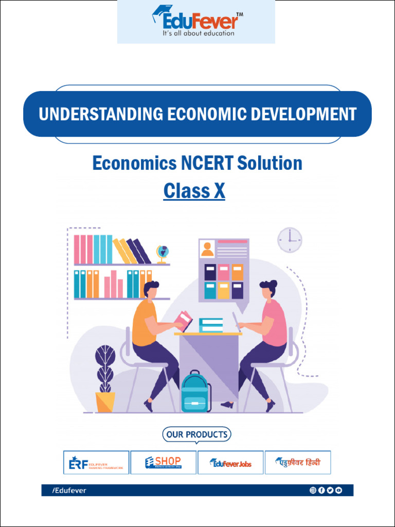Class 10 Economics- Understanding Economic Development NCERT Solution ...